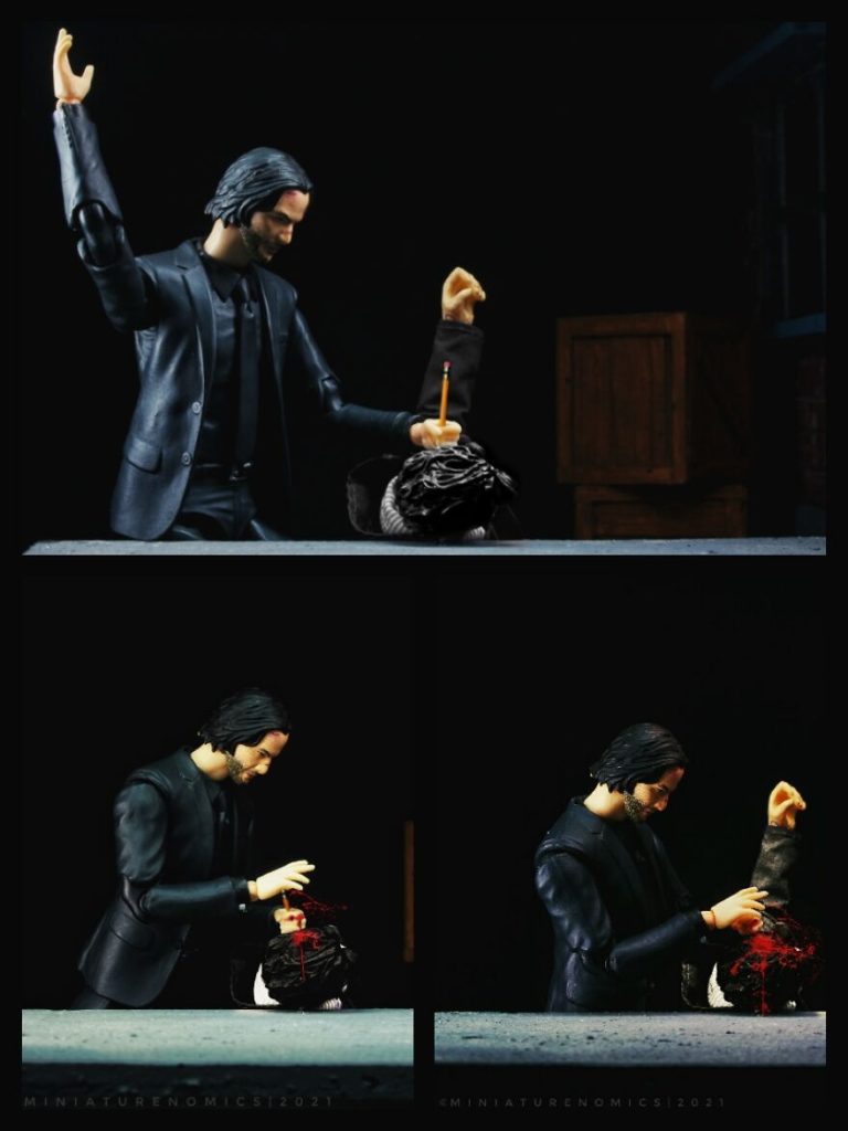 This Artist Recreates John Wick Scenes With Miniature Figures » Design ...