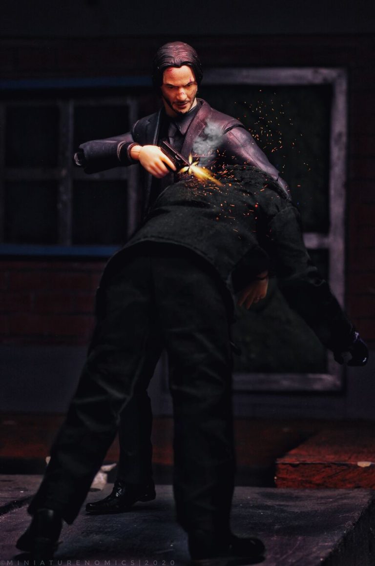 This Artist Recreates John Wick Scenes With Miniature Figures » Design ...