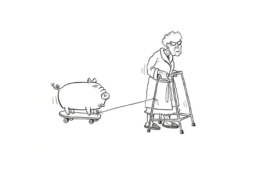 “Selfish Pigs” Cartoons Show Annoying Things People Do » Design You ...
