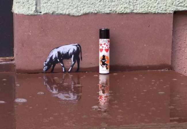Artist Makes Streets Less Boring By Making Graffiti That Interacts With ...