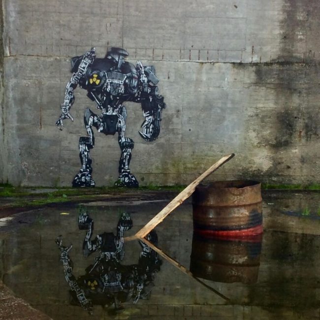 Artist Makes Streets Less Boring By Making Graffiti That Interacts With ...