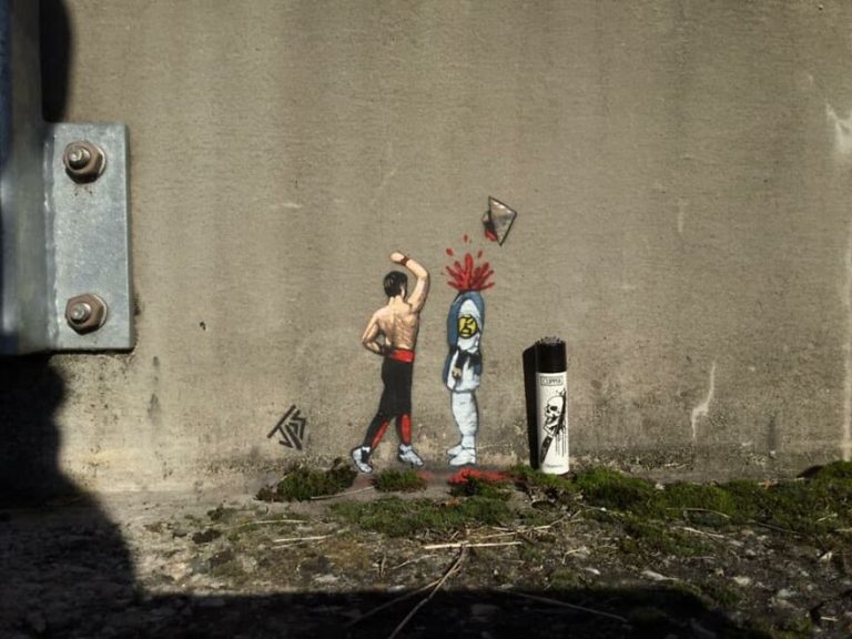 Artist Makes Streets Less Boring By Making Graffiti That Interacts With ...