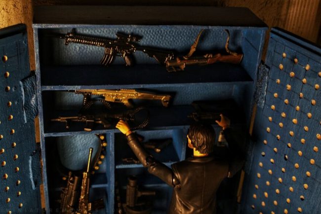 This Artist Recreates John Wick Scenes With Miniature Figures » Design ...