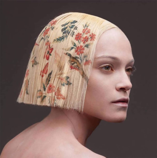 Spanish Hairdresser Develops a Digital Printing Technique on Hair ...