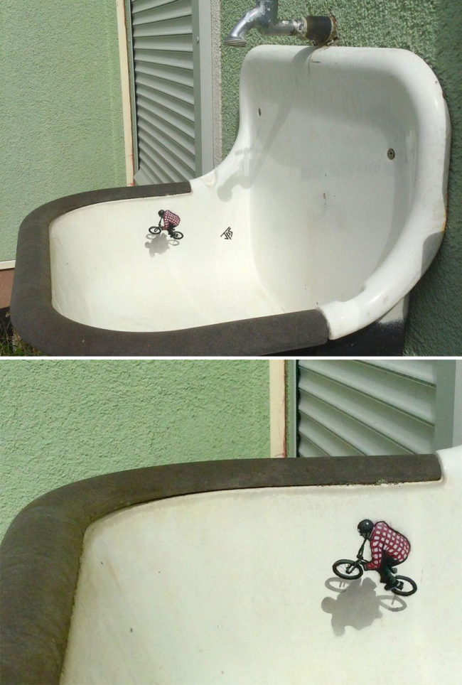 Artist Makes Streets Less Boring By Making Graffiti That Interacts With ...