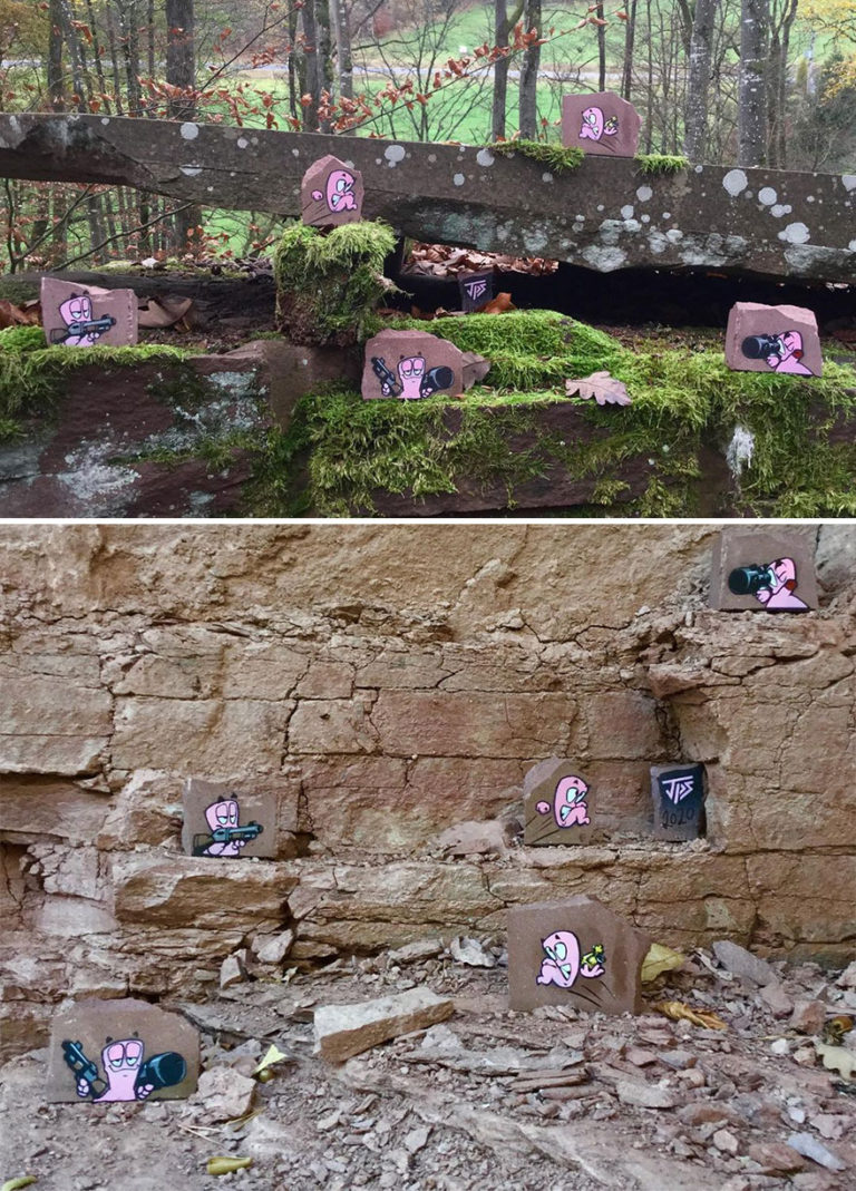Artist Makes Streets Less Boring By Making Graffiti That Interacts With ...
