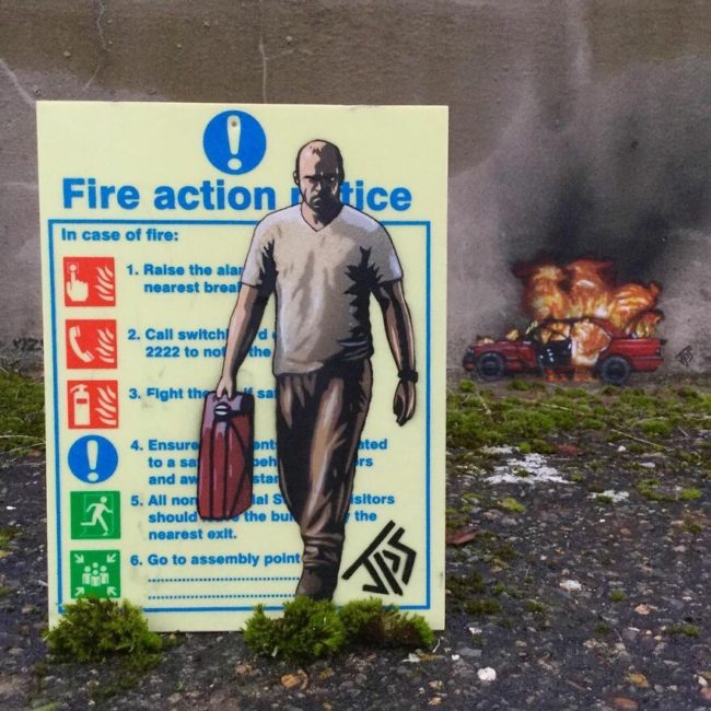 Artist Makes Streets Less Boring By Making Graffiti That Interacts With ...