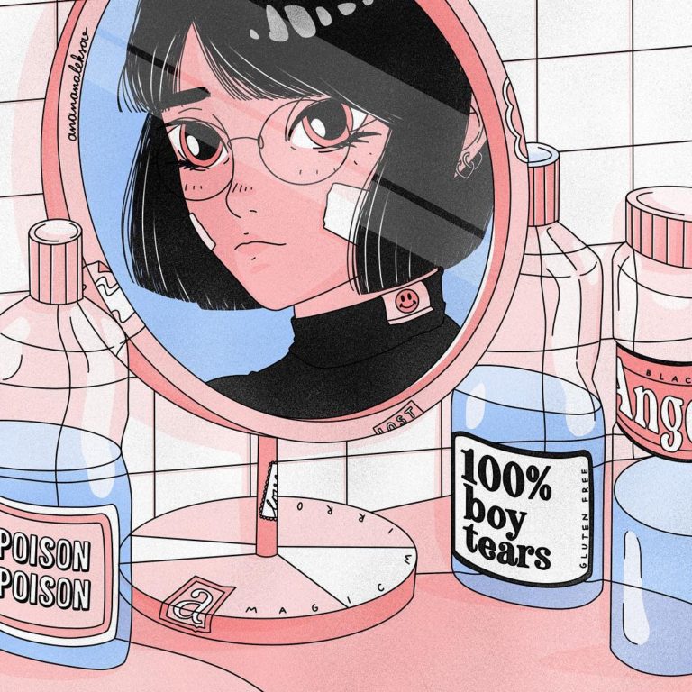 “Broken Promises”: 80s Anime Aesthetic in Artworks by Ana Aleksov ...