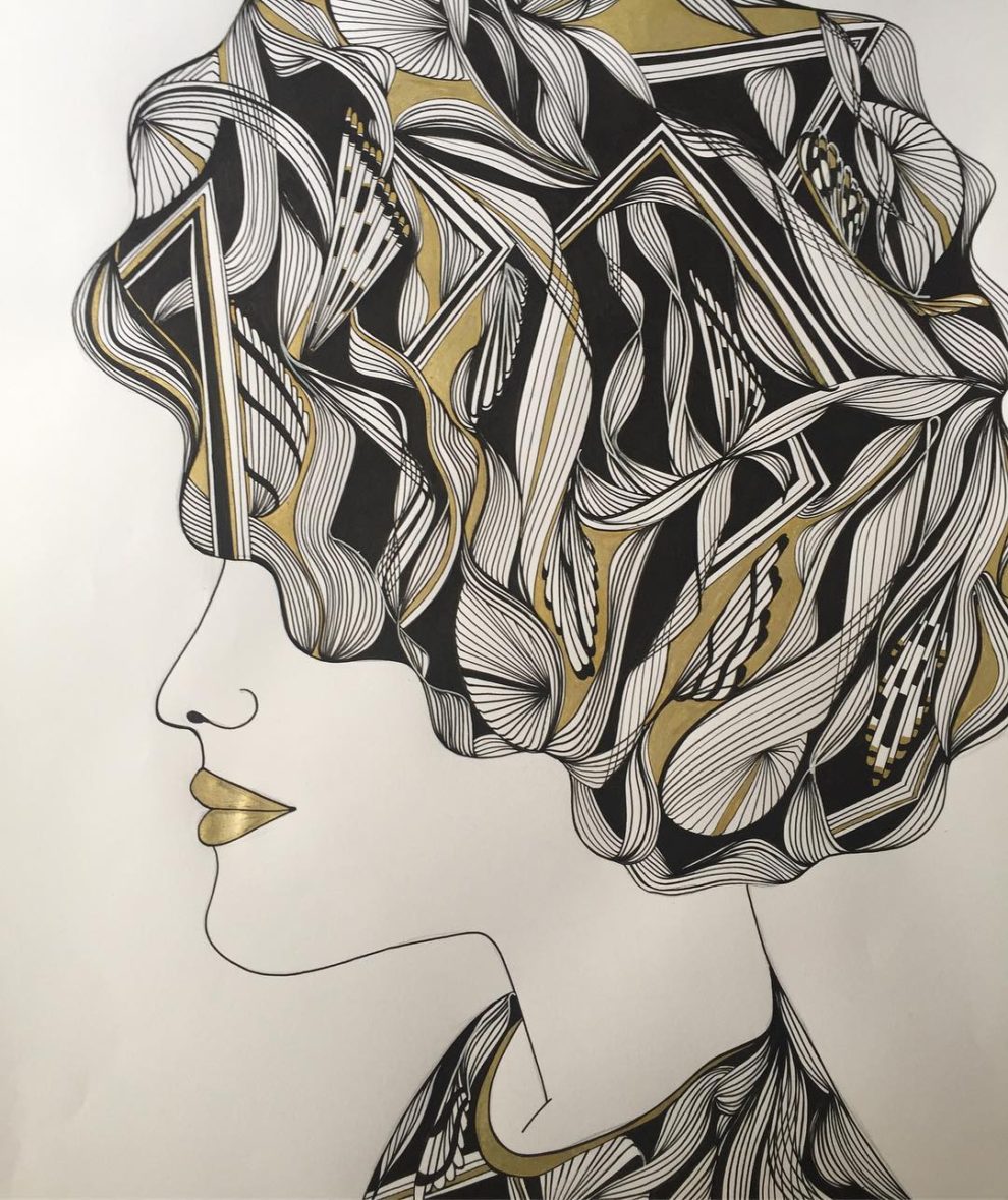 Awesome Illustrations About Women by Majéon » Design You Trust — Design ...