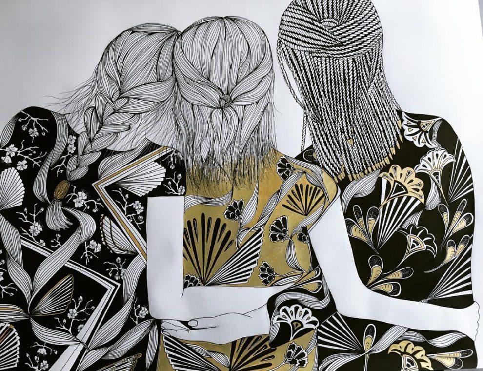 Awesome Illustrations About Women by Majéon » Design You Trust — Design ...