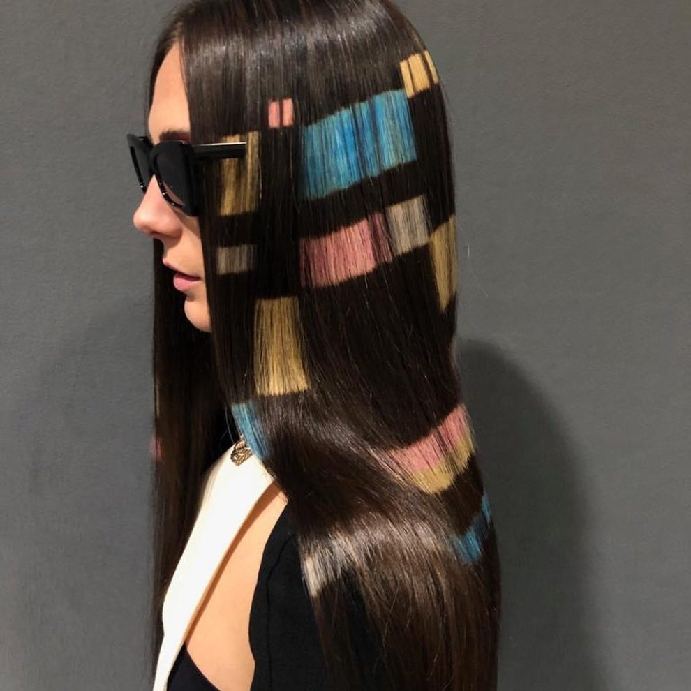 Spanish Hairdresser Develops a Digital Printing Technique on Hair ...