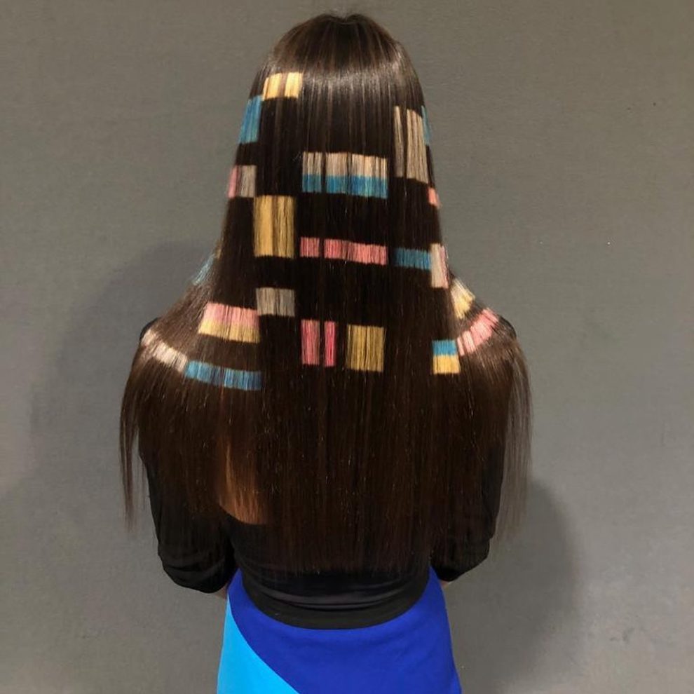 Spanish Hairdresser Develops a Digital Printing Technique on Hair ...