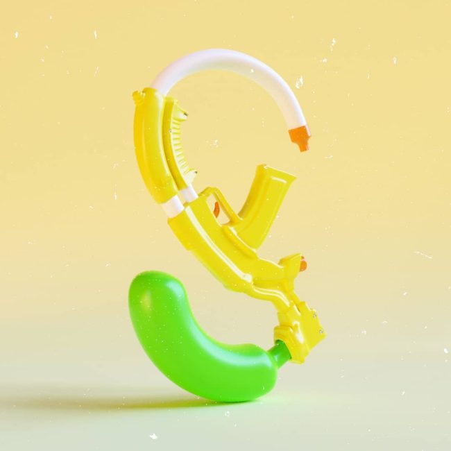 Ben Chelouche Created Two 3D Alphabets For 36 Days Of Type Challenge ...