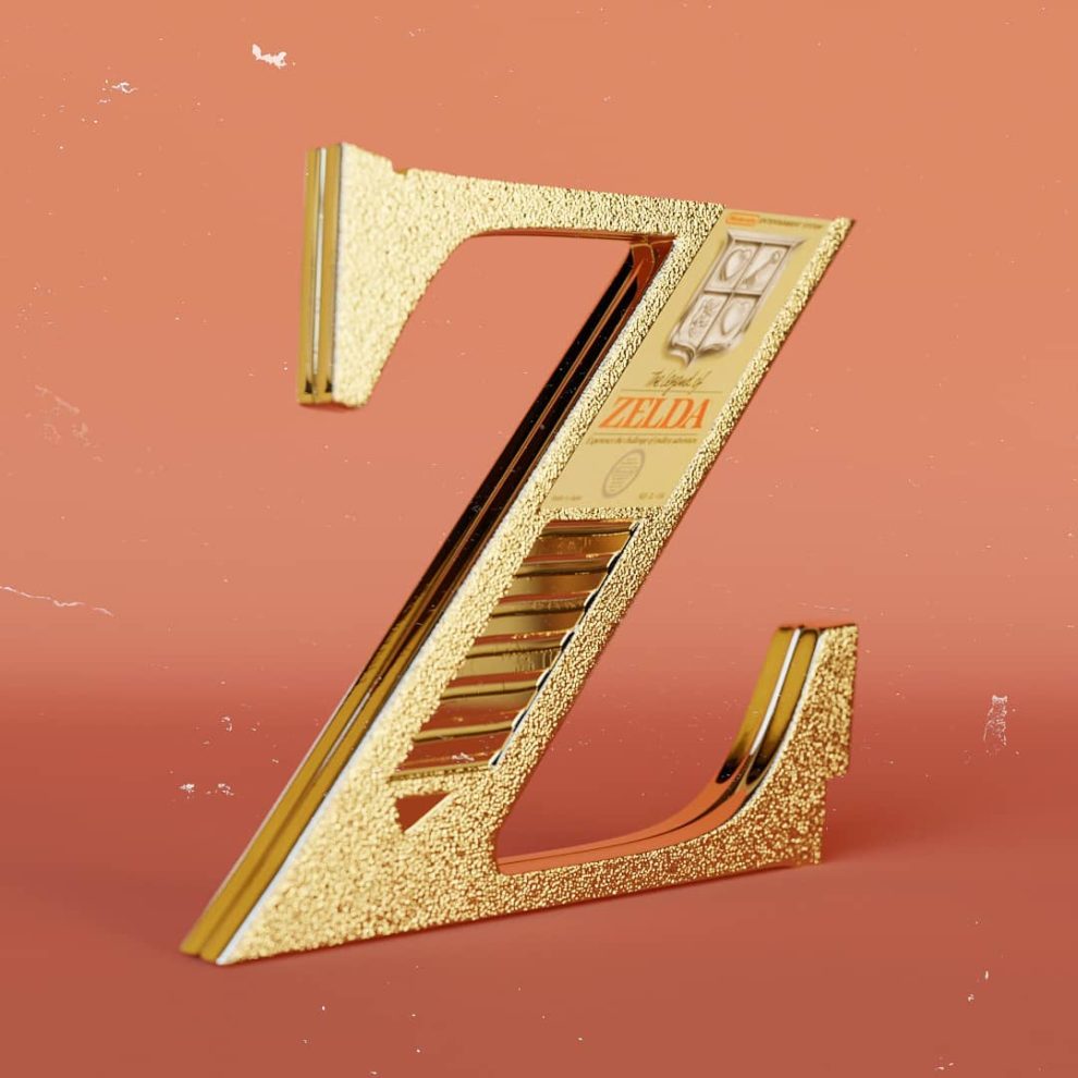 Ben Chelouche Created Two 3D Alphabets For 36 Days Of Type Challenge ...