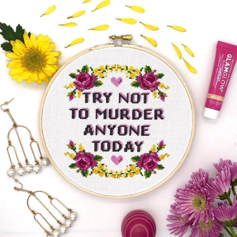 Brilliant Rude Cross Stitches by Katerina Lukashina » Design You Trust ...