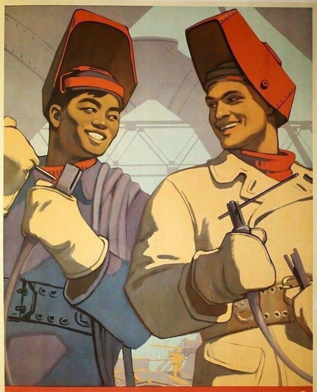 The Unintentionally Homoerotic Chinese-Soviet Communist Propaganda ...