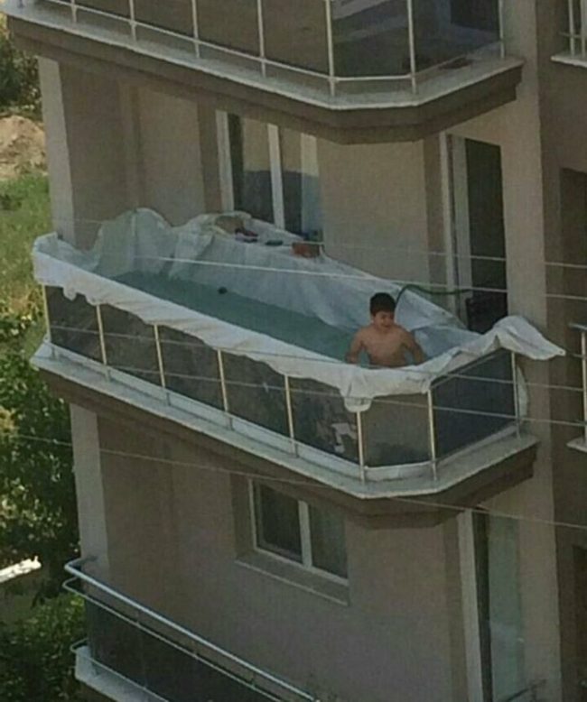 30 Times People Came Across The Most Ridiculous Balconies » Design You ...
