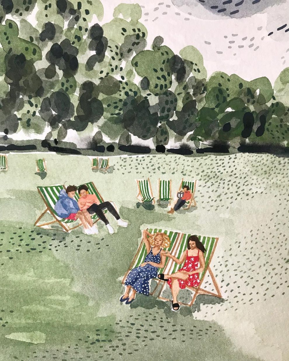 Ohkii’s Studio Warm Illustrations » Design You Trust — Design Daily ...