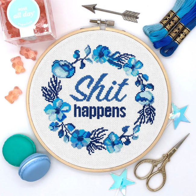 Brilliant Rude Cross Stitches by Katerina Lukashina » Design You Trust ...