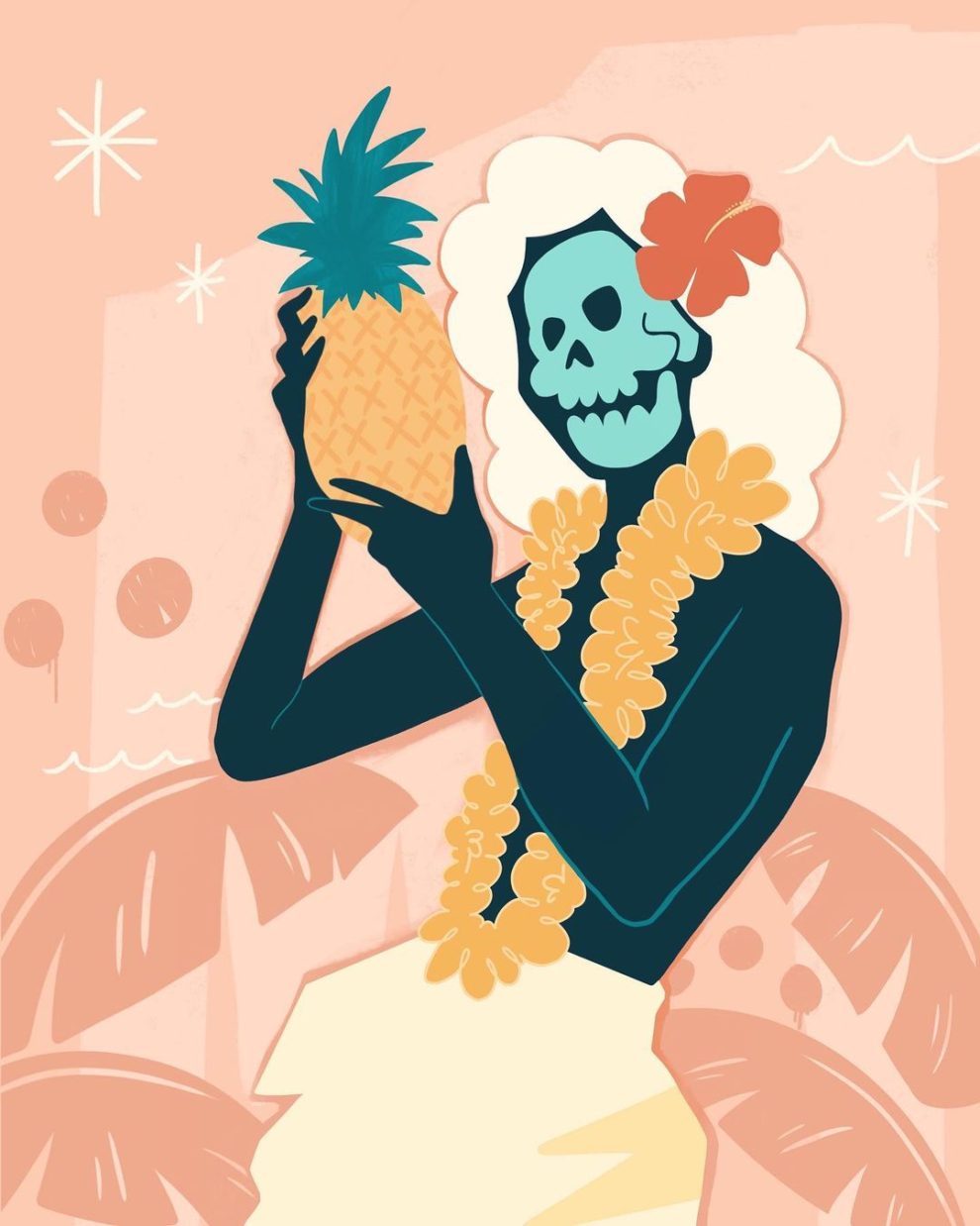 “Aloha from Hawaii”: Sunny Surfing Paintings by Jack Soren » Design You ...