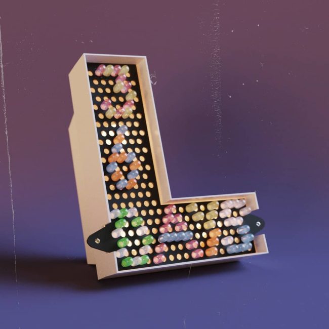 Ben Chelouche Created Two 3D Alphabets For 36 Days Of Type Challenge ...