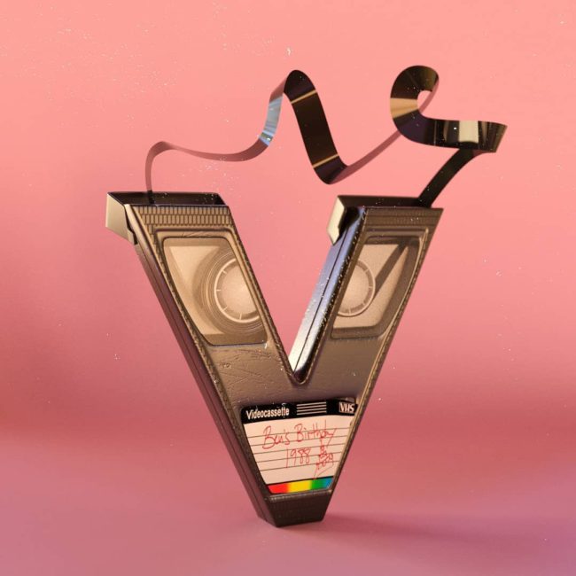 Ben Chelouche Created Two 3D Alphabets For 36 Days Of Type Challenge ...