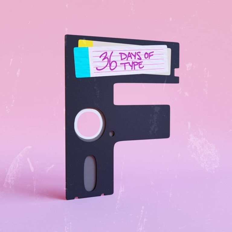 Ben Chelouche Created Two 3D Alphabets For 36 Days Of Type Challenge ...