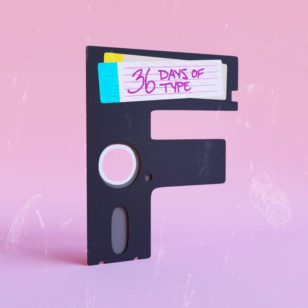 Ben Chelouche Created Two 3D Alphabets For 36 Days Of Type Challenge ...