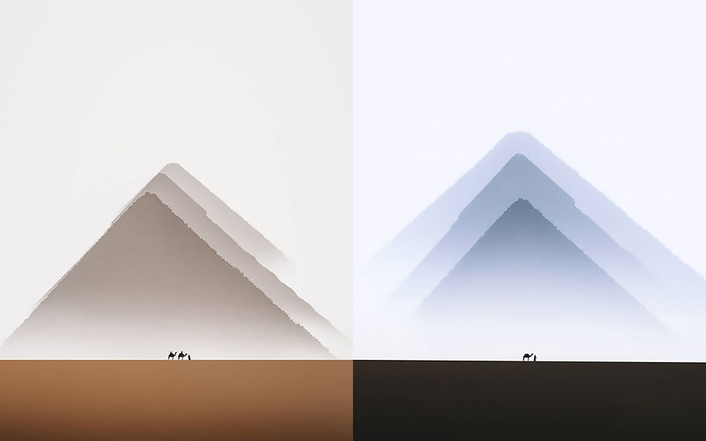 This Egyptian Photographer’s Series on the Giza Pyramids is Absolutely ...