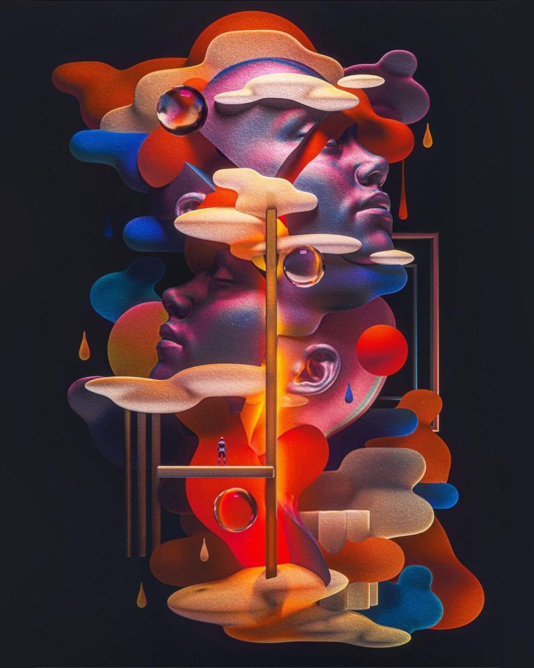 “Strange Dreams”: Surreal & Abstract Renders by Mark Constantine ...