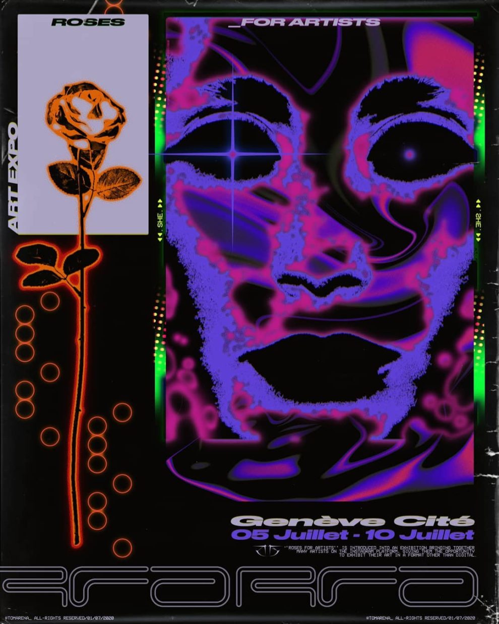 “Exodar”: The Superb Dark Graphic Design Experiments of Tom Arena ...