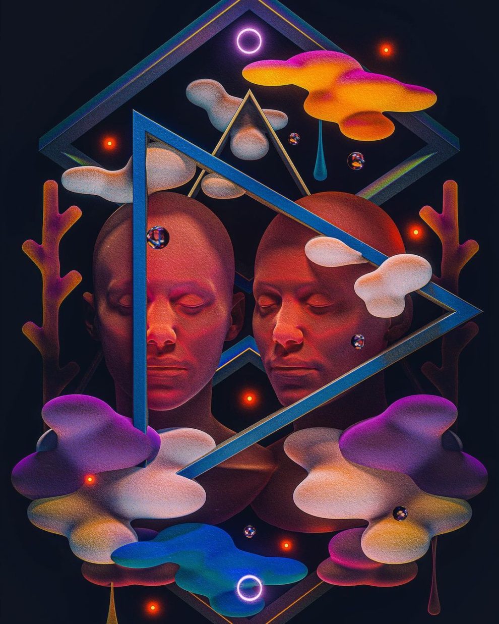“Strange Dreams”: Surreal & Abstract Renders by Mark Constantine ...