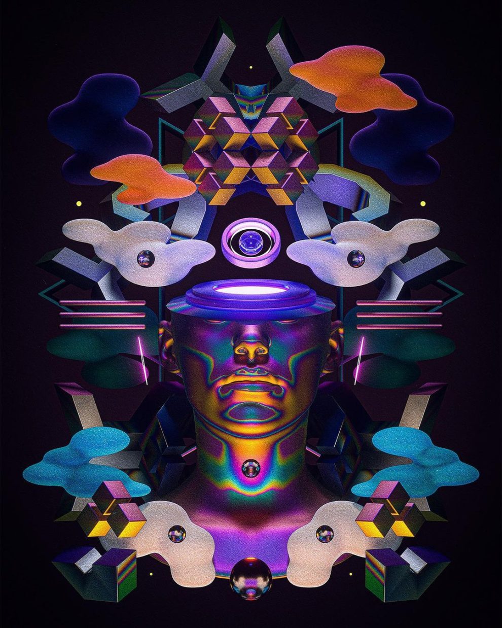 “Strange Dreams”: Surreal & Abstract Renders by Mark Constantine ...
