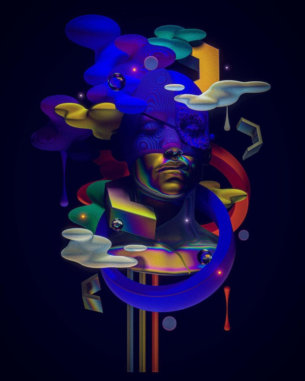 “Strange Dreams”: Surreal & Abstract Renders by Mark Constantine ...