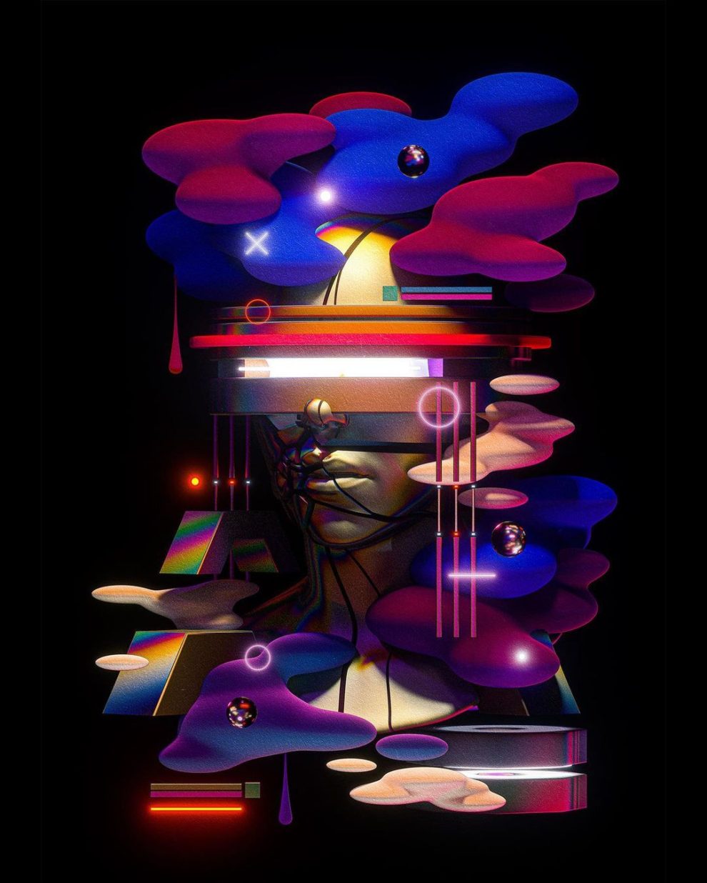 “Strange Dreams”: Surreal & Abstract Renders by Mark Constantine ...