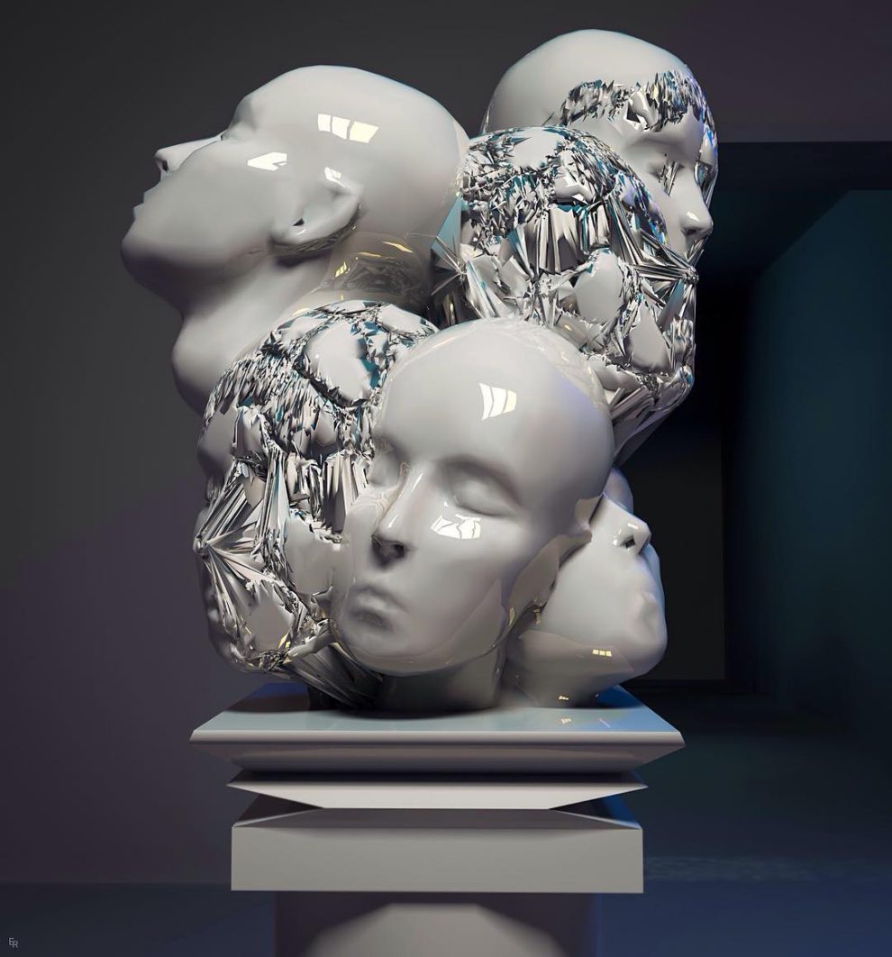“Trans A.M.”: The Superb 3D Surreal Digital Art and VR Sculptures by ...