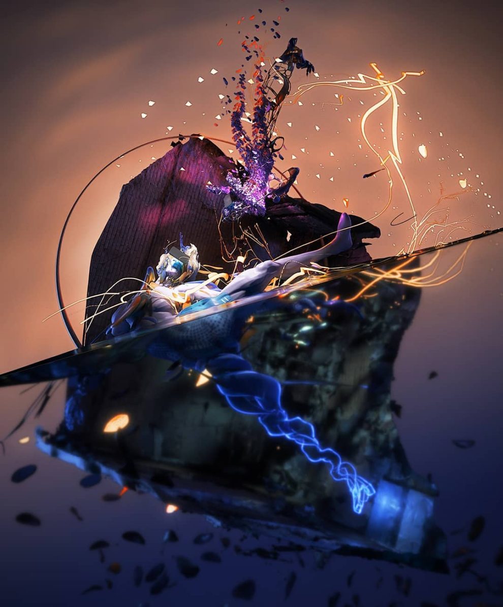 “Pre-collapsed”: The Superb Digital Art Nouveau by Andy Rolfes » Design ...