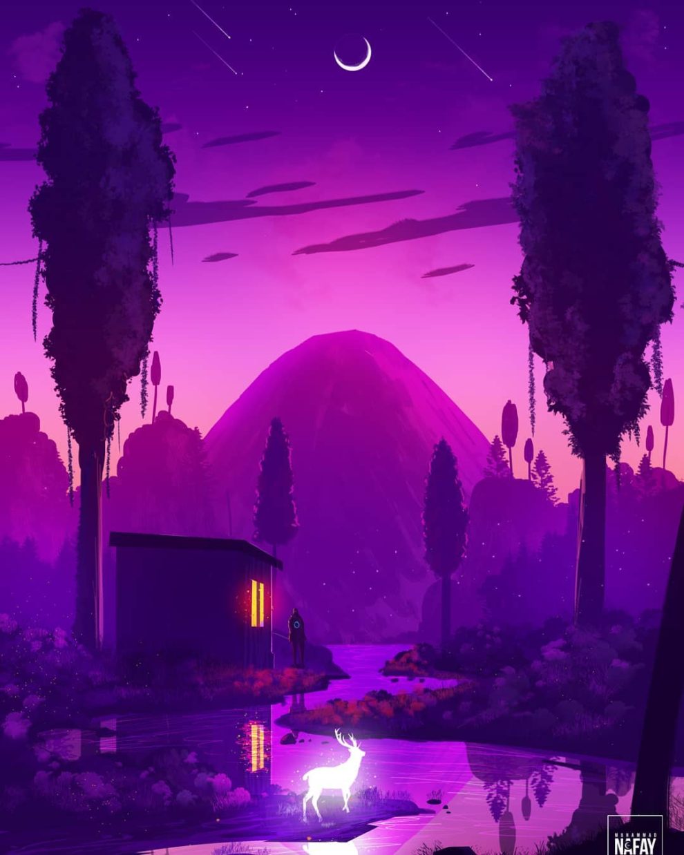 “Beneath the Horizon”: The Superb Dreamy Aethsetic Artworks of Muhammad ...