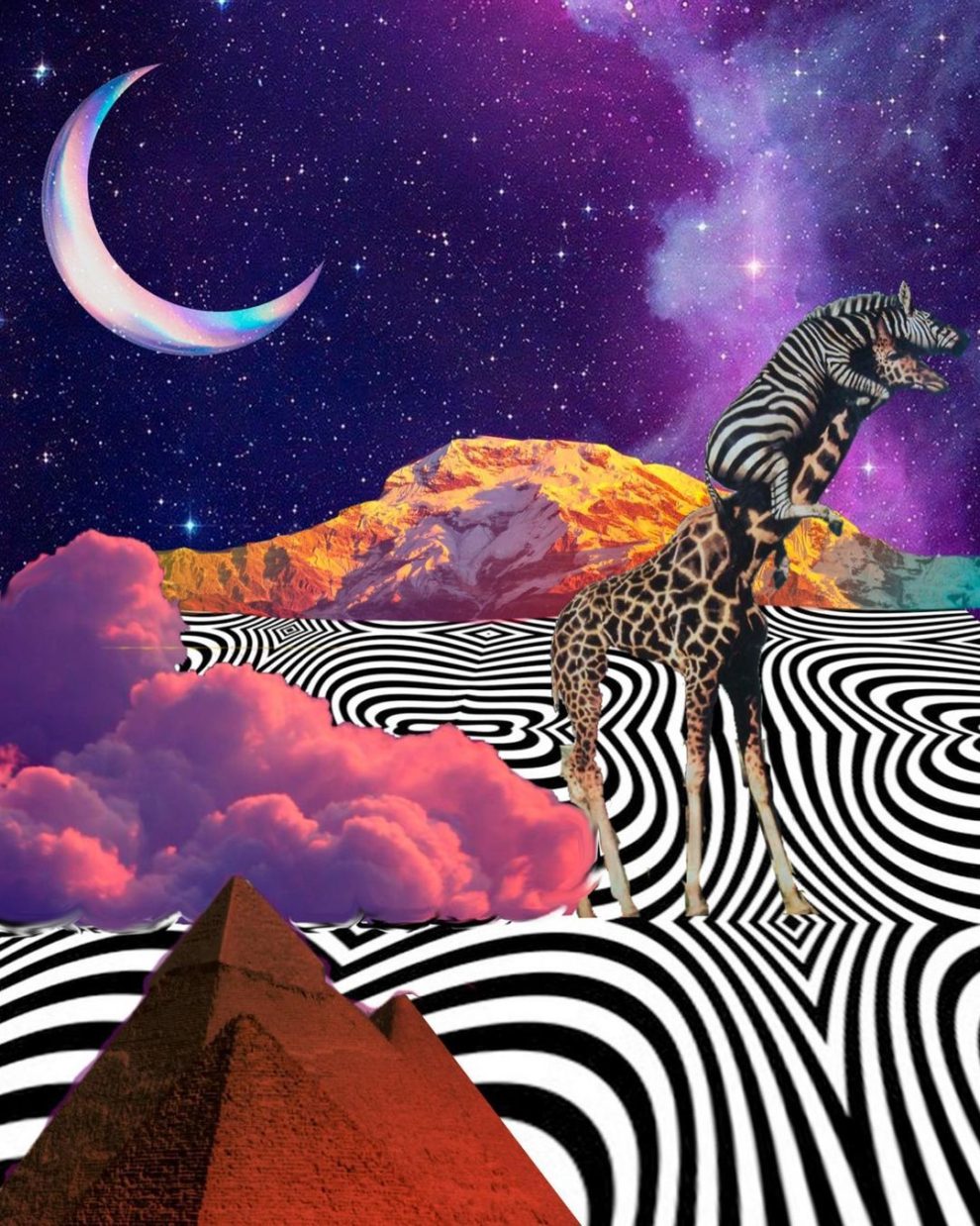 “The Society of Fatigue”: The Spiritual & Psychedelic Collages by ...
