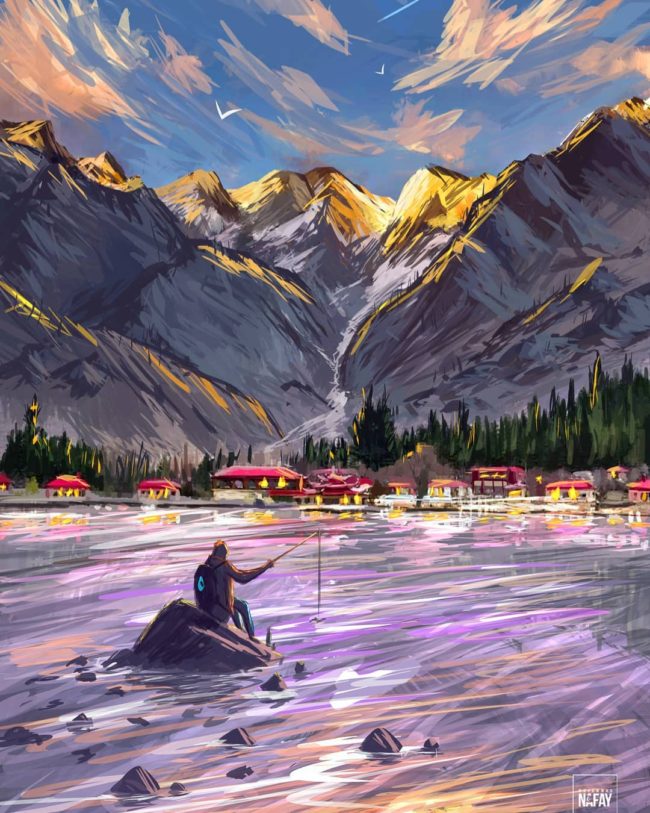 “Beneath the Horizon”: The Superb Dreamy Aethsetic Artworks of Muhammad ...