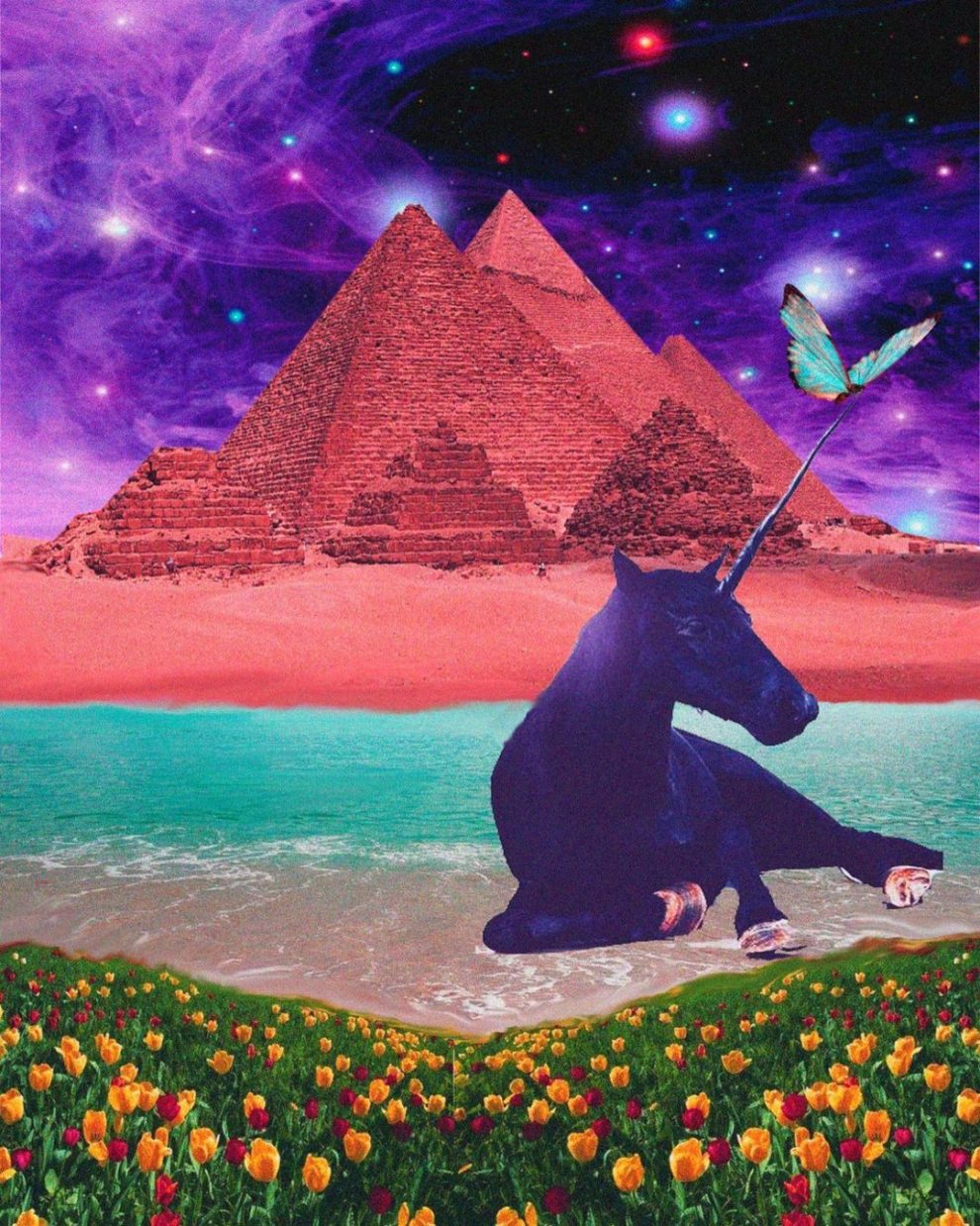 “The Society of Fatigue”: The Spiritual & Psychedelic Collages by ...