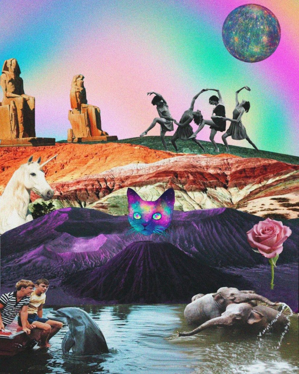 “The Society of Fatigue”: The Spiritual & Psychedelic Collages by ...