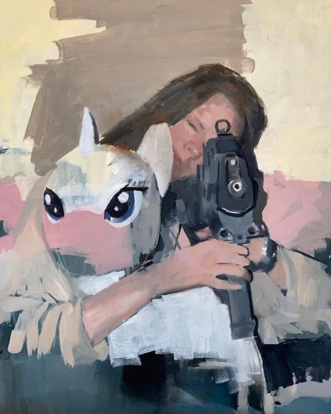 Secret Life of The American Teenagers in Urban Paintings by Mark ...