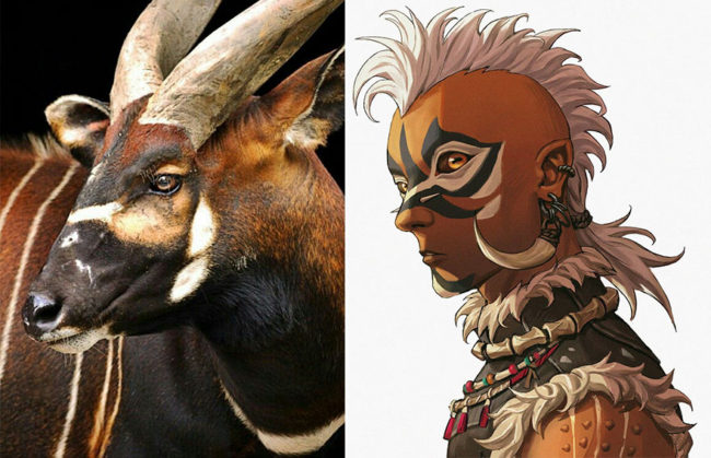 Korean Artist Transforms Animals Into Anime-Like Characters While ...