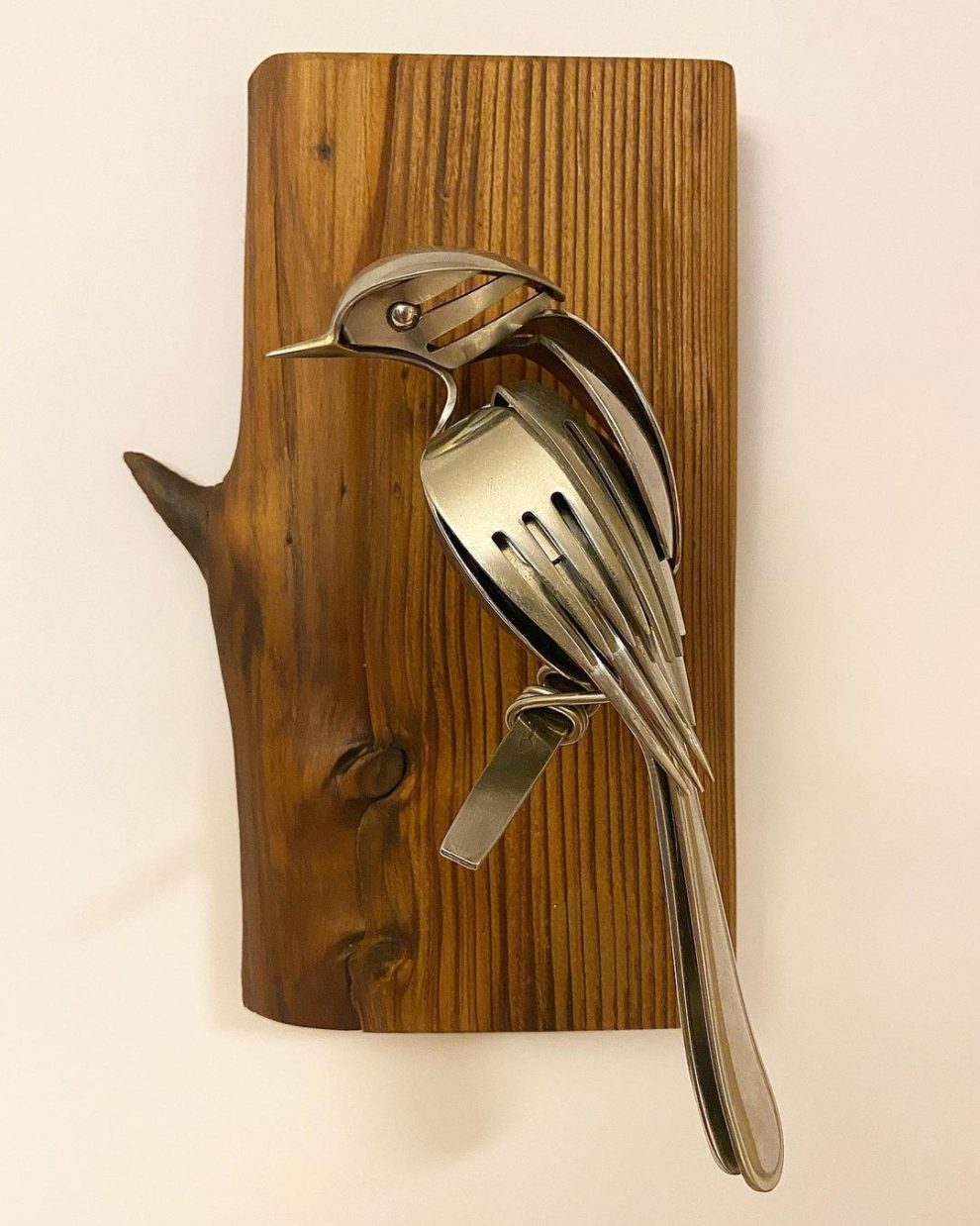 These Superb Metal Sculptures Are Made of Old Cutlery » Design You ...