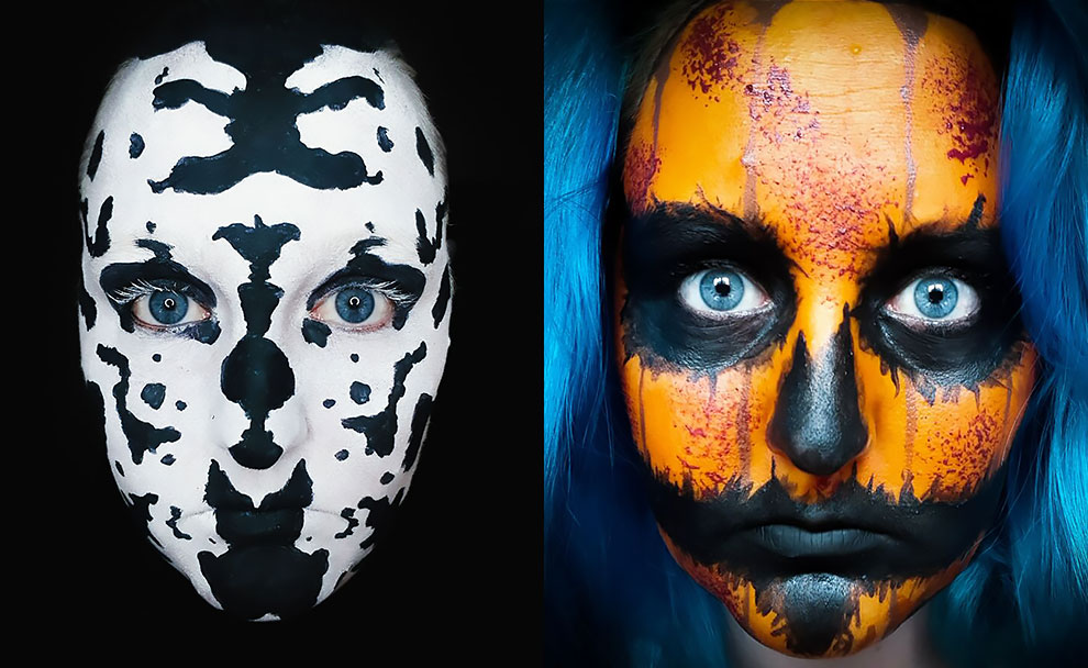 This Artist Uses Her Face As A Canvas » Design You Trust — Design Daily ...