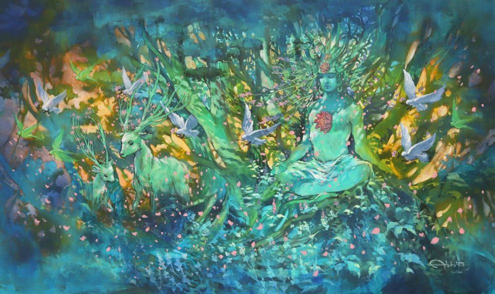 “Namaha”: The Mythologic India In Stunning Illustrations By Abhishek ...