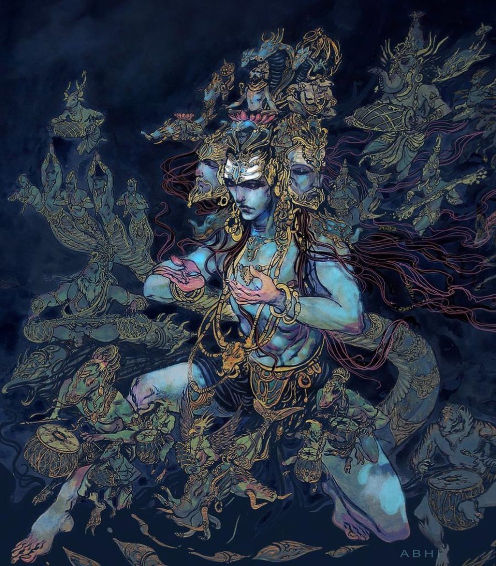 “Namaha”: The Mythologic India In Stunning Illustrations By Abhishek ...
