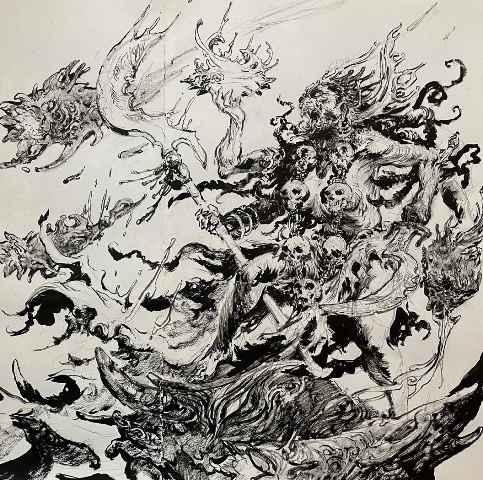 “Namaha”: The Mythologic India In Stunning Illustrations By Abhishek ...