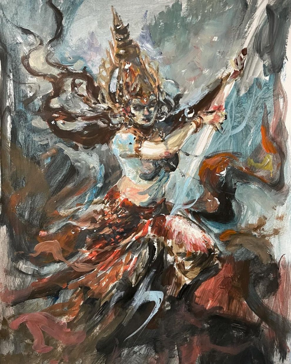 “Namaha”: The Mythologic India In Stunning Illustrations By Abhishek ...